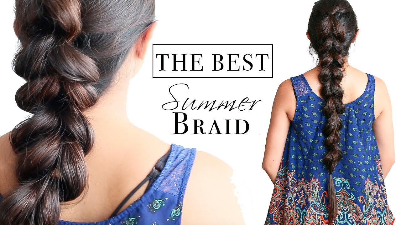 PULL THROUGH BRAID Tutorial — Long Hair Edition! - YouTube