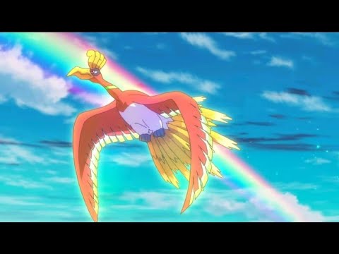 Battle with legendary pokemon Ho-Ho in pokemon #pokemon - YouTube