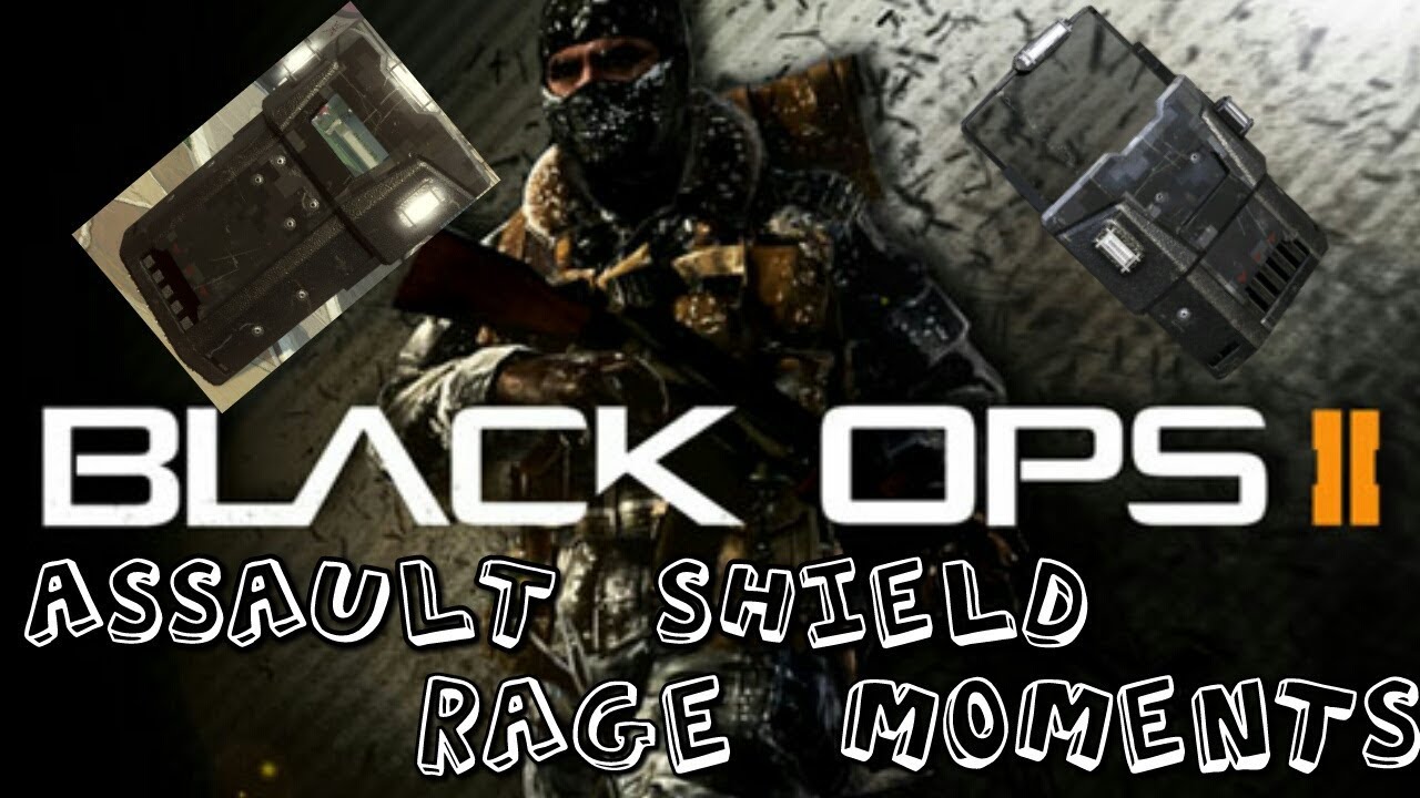 Call of Duty Black Ops 2 Assault Shield Rage, Trolls & Funny Moments ...