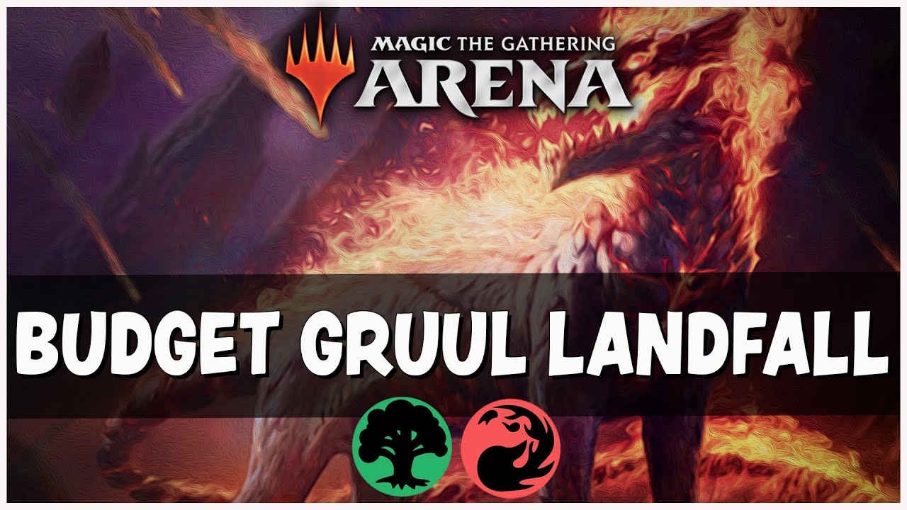 ZERO RARE GRUUL LANDFALL - BUDGET Zendikar Rising Standard MTG Arena ...