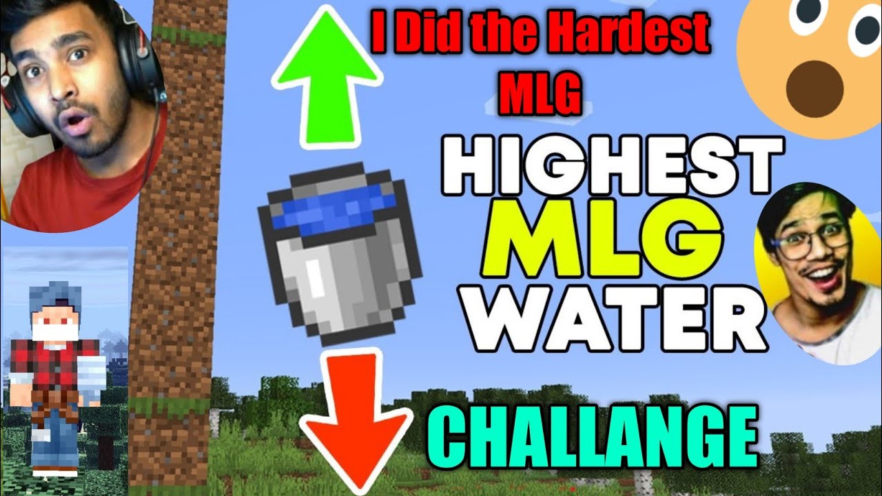 I Did Hardest MLG Possible in Minecraft 😨 | Hardest Minecraft MLG ...
