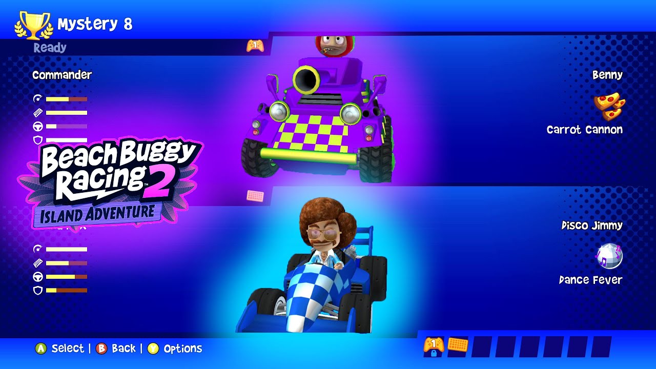 Benny ft Commander VS Disco Jimmy ft Grand Prix - Beach Buggy Racing 2 ...