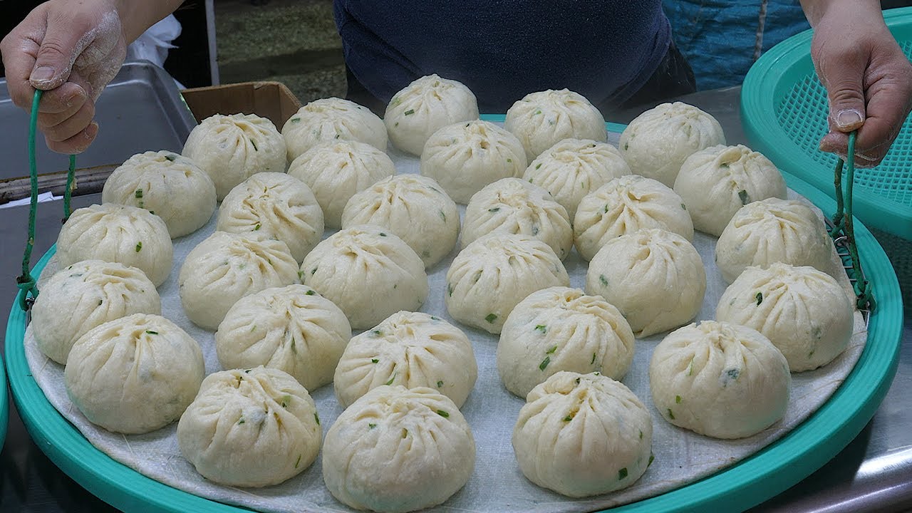 대치동에서 유명한 은마왕만두, 단골 많은 곳 / korean big dumplings - korean street food ...