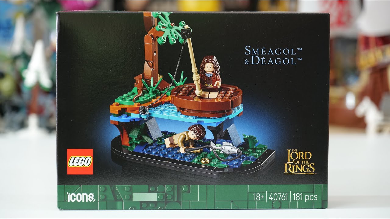 LEGO Icons 40761 The Lord of the Rings : Sméagol & Déagol - LEGO Speed ...