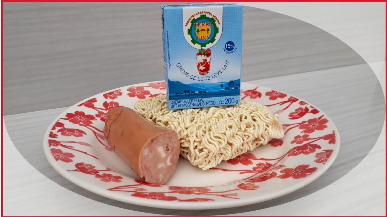 COMO FAZER MIOJO GOURMET COM 3 INGREDIENTES - FÁCIL SIMPLES E GOSTOSO ...