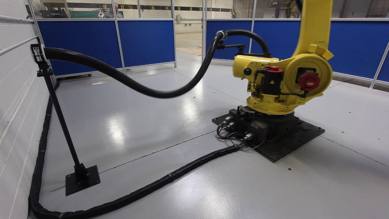 Syndevco Swivel Arm Robot Base Assembly - YouTube