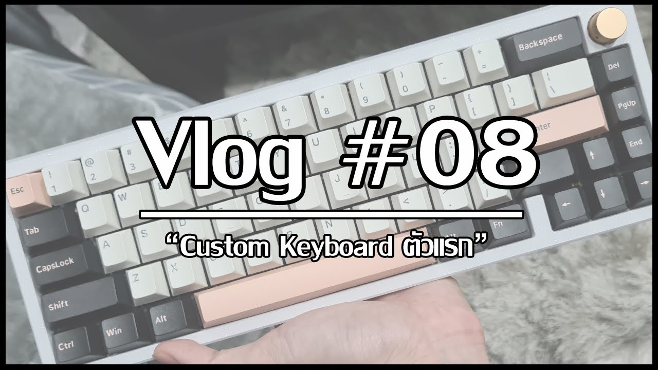 รีวิว Custom Keyboard Zoom 65 ที่พึ่งซื้อมา - YouTube