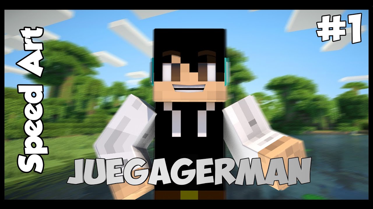 Speed Art #1 [JuegaGerman] - YouTube