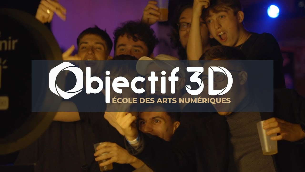 OBJECTIF 3D - soirée d'intégration 2022 - YouTube