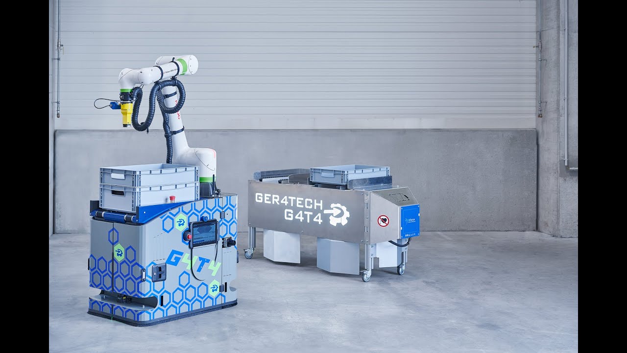 #cobots G4T4 - Mobile Cobots, Ger4Tech Metall, Mechatronik Center ...