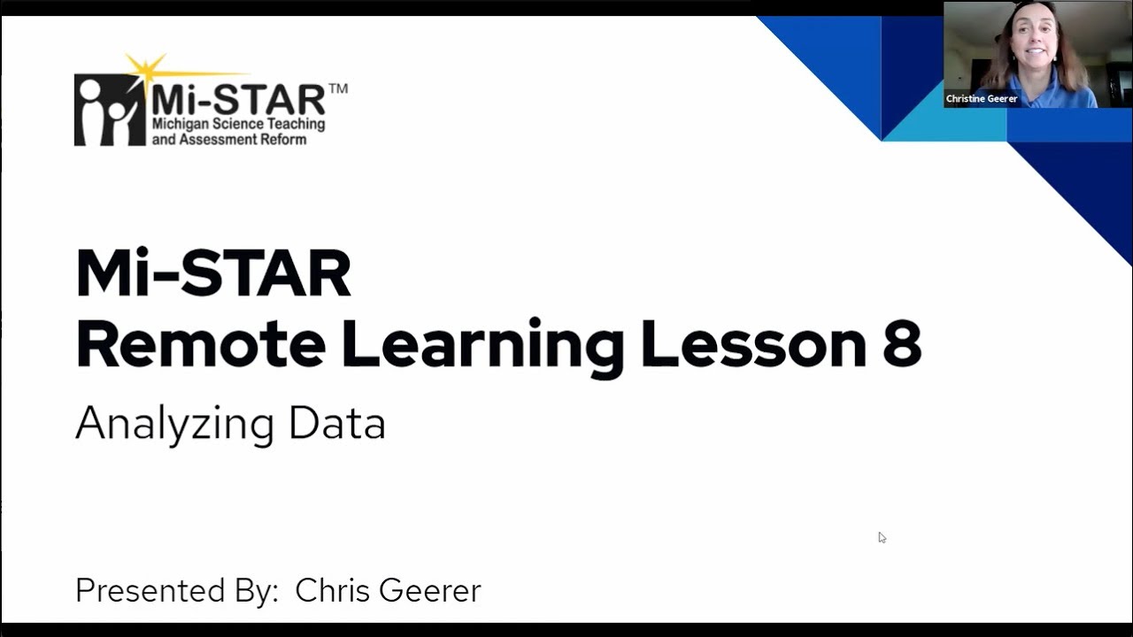 Mi-STAR Remote Learning Lesson 8 Overview - YouTube