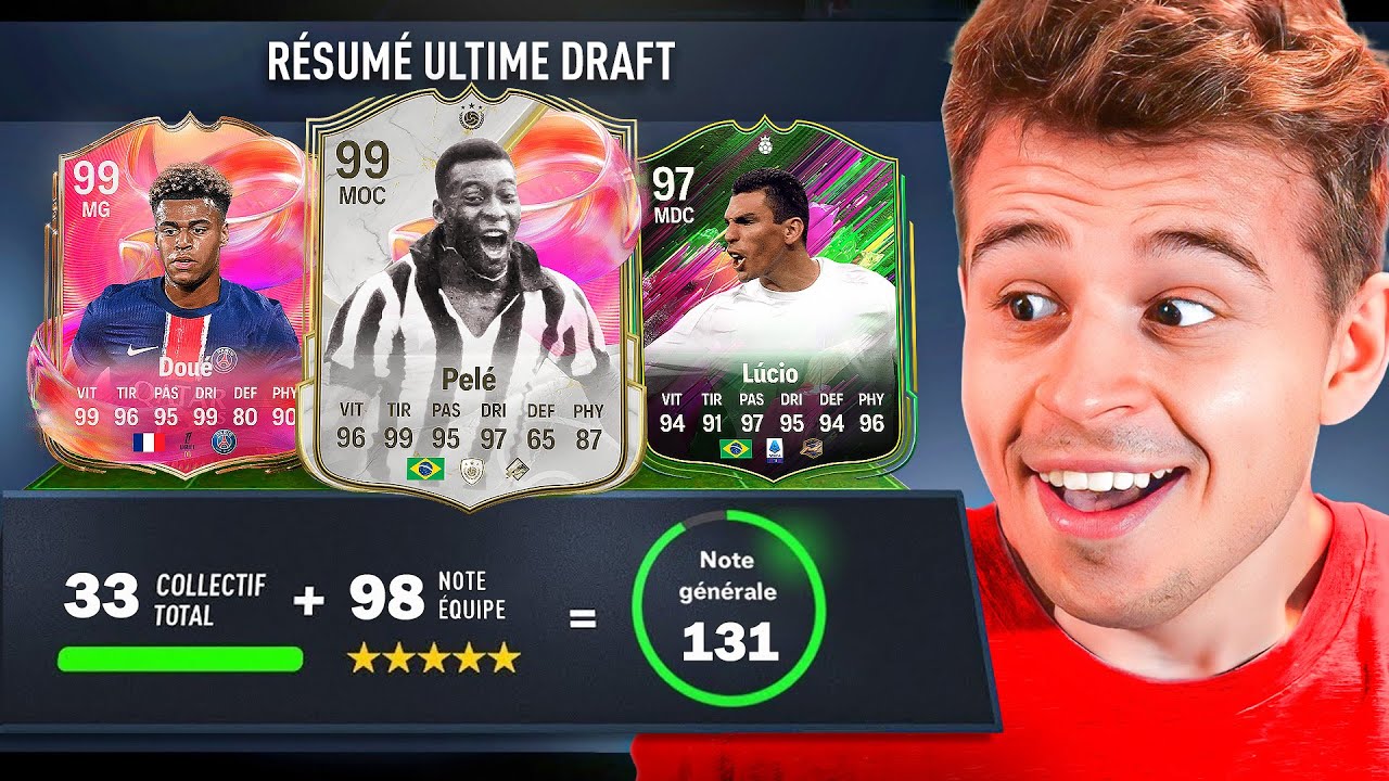 131 World Record Draft Challenge sous les ÉTOILES !!! - YouTube