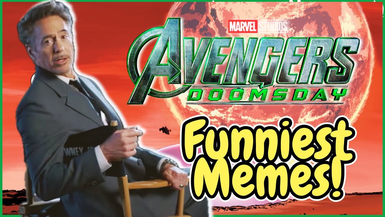 AVENGERS DOOMSDAY Announcement Funniest Memes | Marvel Studios | Robert ...