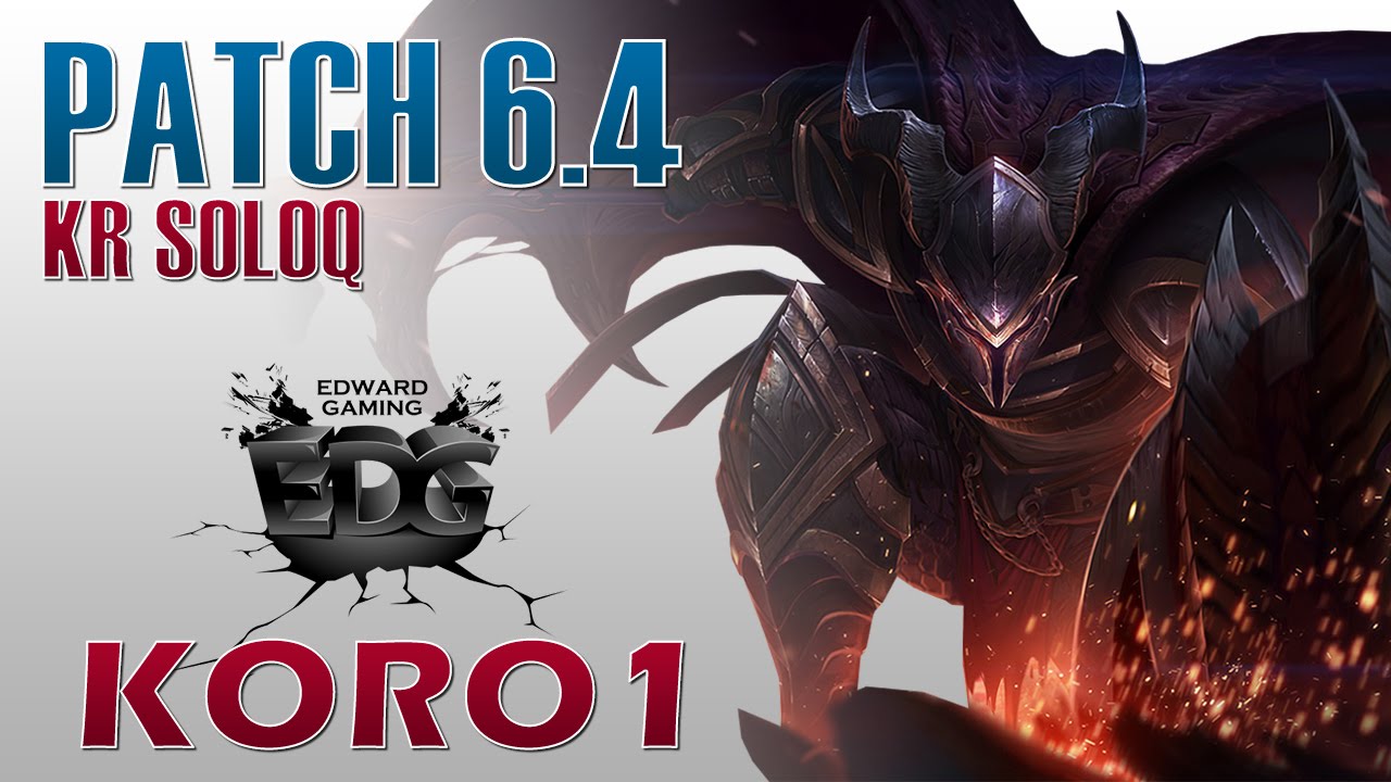 EDG Koro1 - Pantheon Top Lane - KR SoloQ - YouTube