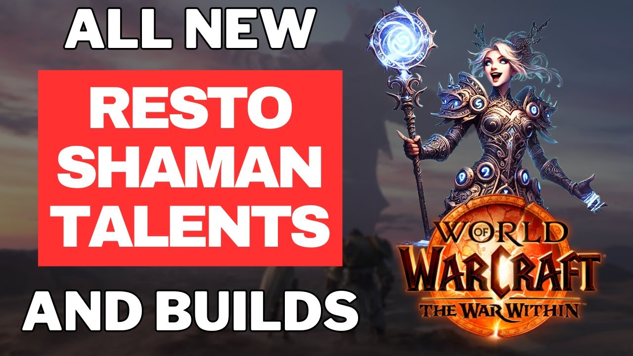 New Resto Shaman Talents & Builds in Patch 11.0.5 - YouTube