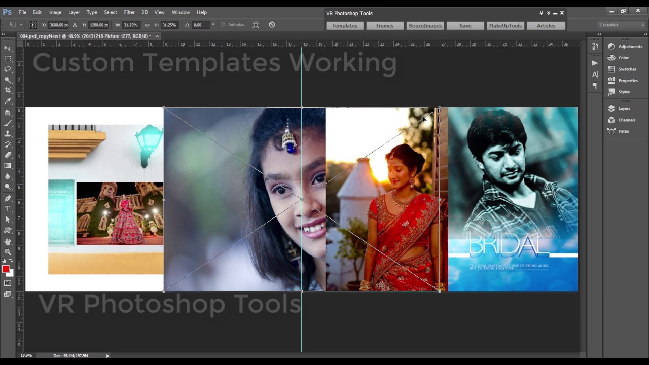 Create a Beautiful Album Sheet in Photoshop with AlbumElite - YouTube