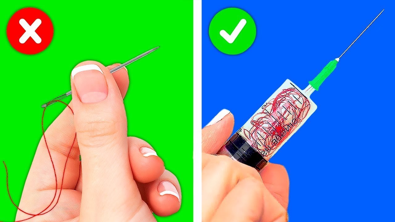 24 ASTUCES DE COUTURE FACILES ET INDISPENSABLES - YouTube