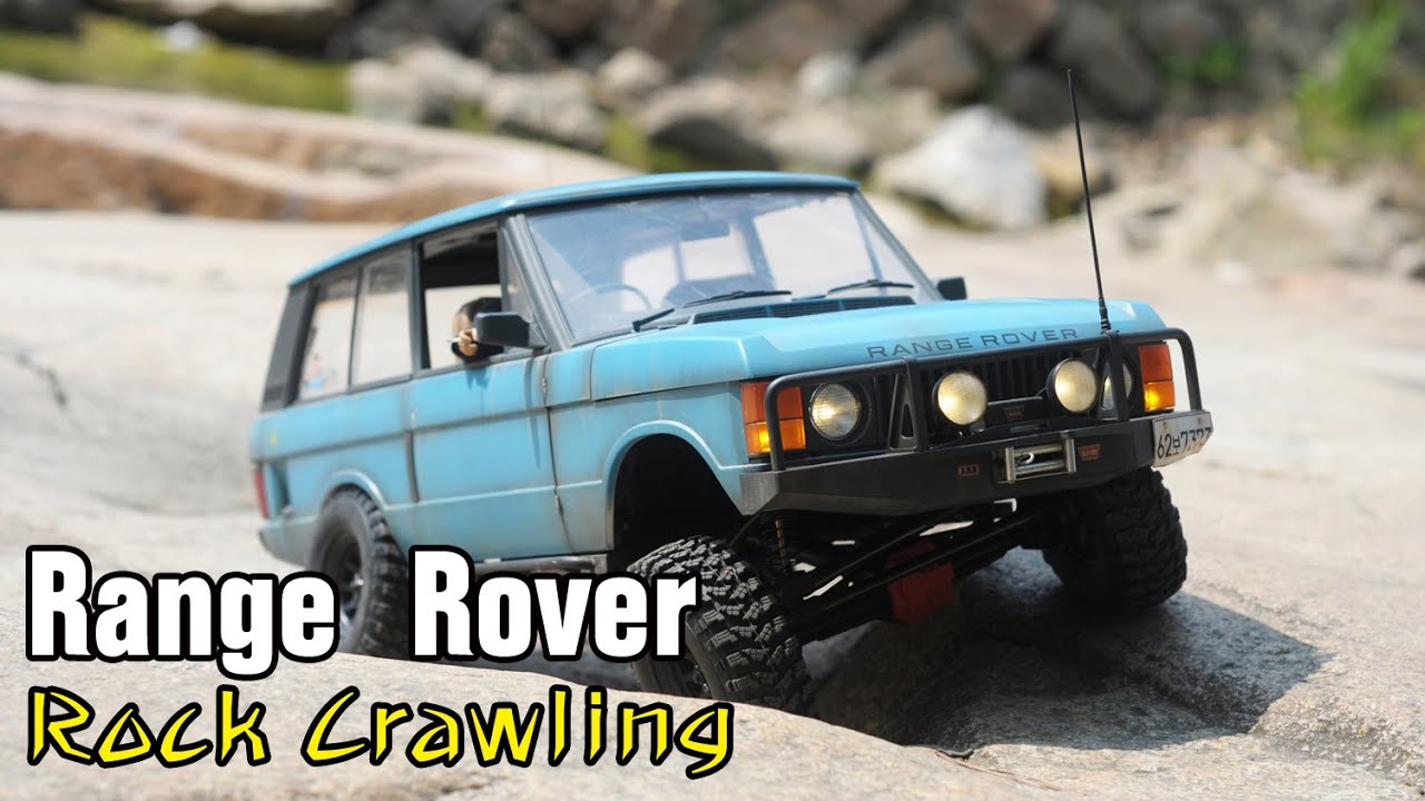 scx10Ⅱ/Range Rover Classic/Rock Crawling - YouTube