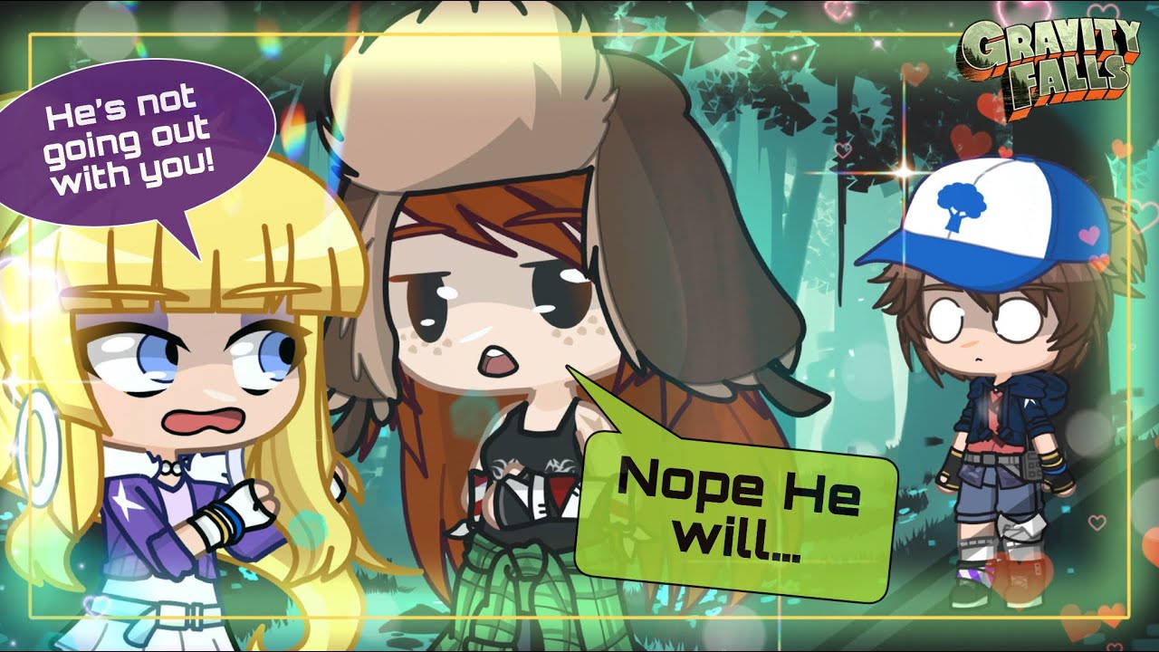 Pacifica Vs Wendy ~ Gacha + Gravity Falls ~ (Dipper X Pacifica) - YouTube