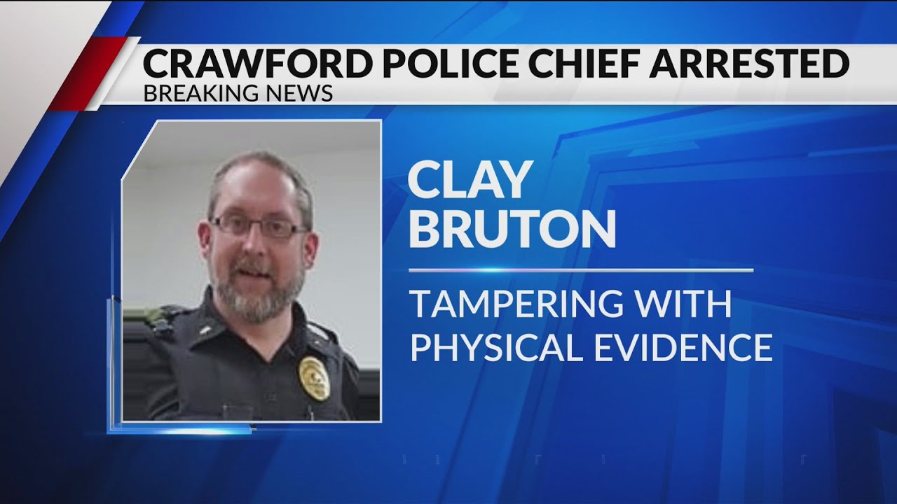 Crawford Police Chief Arrested - YouTube
