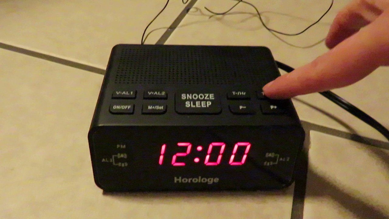 Horologe Alarm Clock Review - YouTube