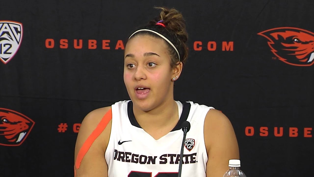 Oregon State Women's Basketball Postgame Press Conference vs Stanford 1 ...