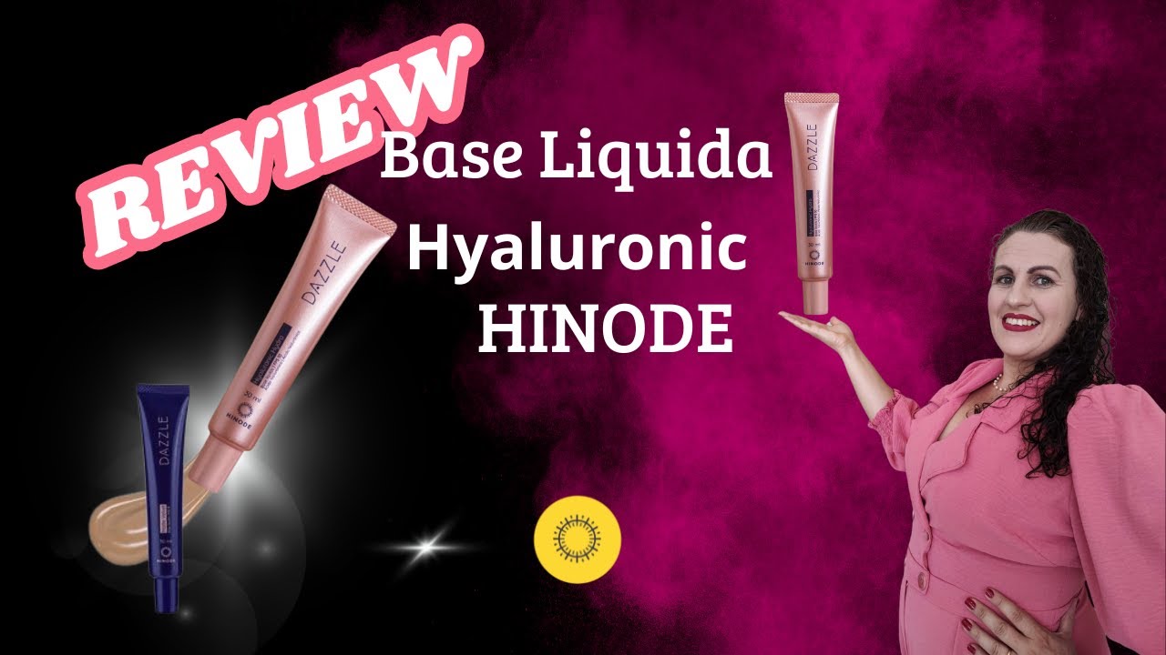 Review: Base liquida Hyaluronic Hinode - YouTube