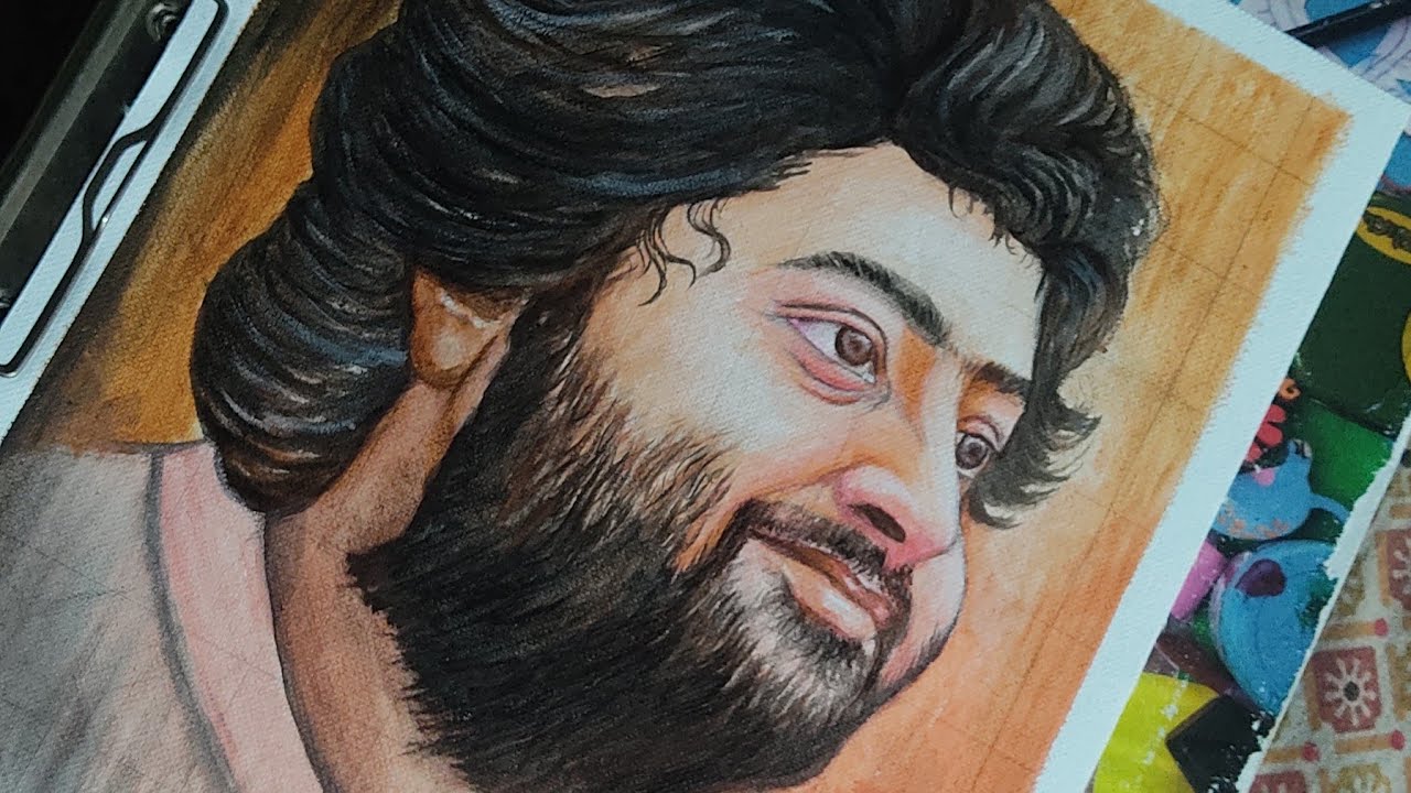 Arijit singh acrylic painting part-2 | by monojit saha | Arijit singh ...