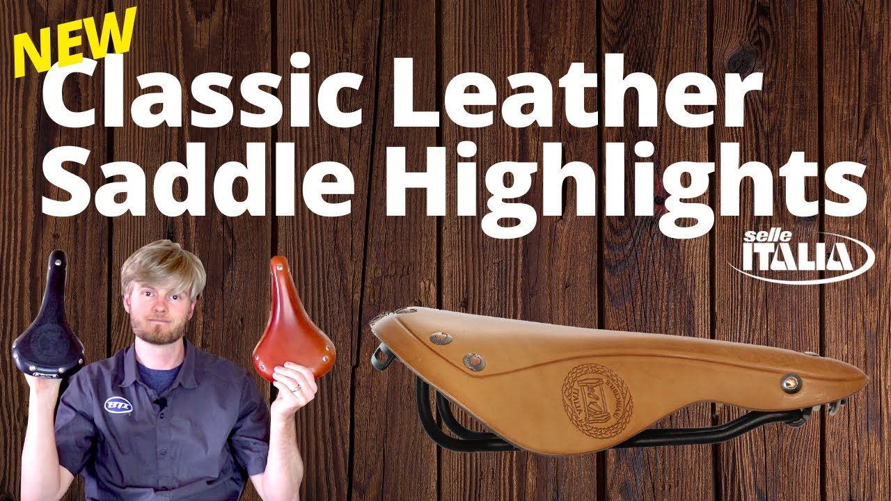 Selle Italia NEW Classic Leather Saddle Highlights - YouTube