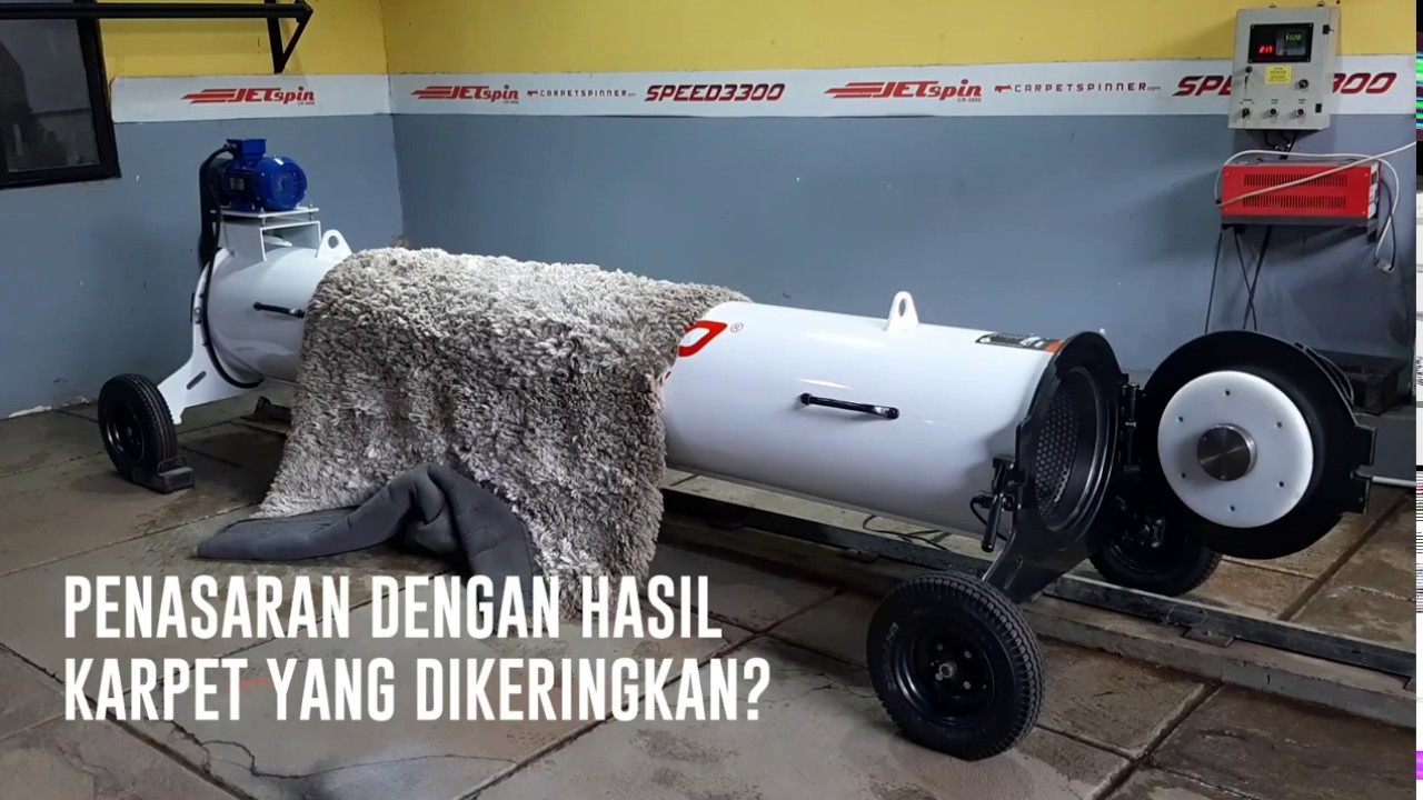 Mesin Pengering Karpet SPEED3300 Carpet Spinner - Pengiriman ke Bogor ...