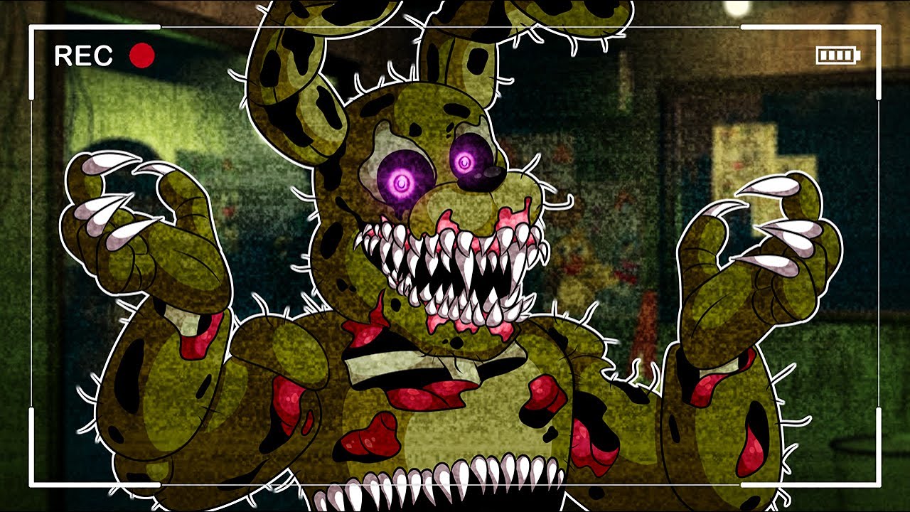 UM NOVO SPRINGTRAP ASSUSTADOR PRO FNAF 3! Corrupted Springtrap! - YouTube