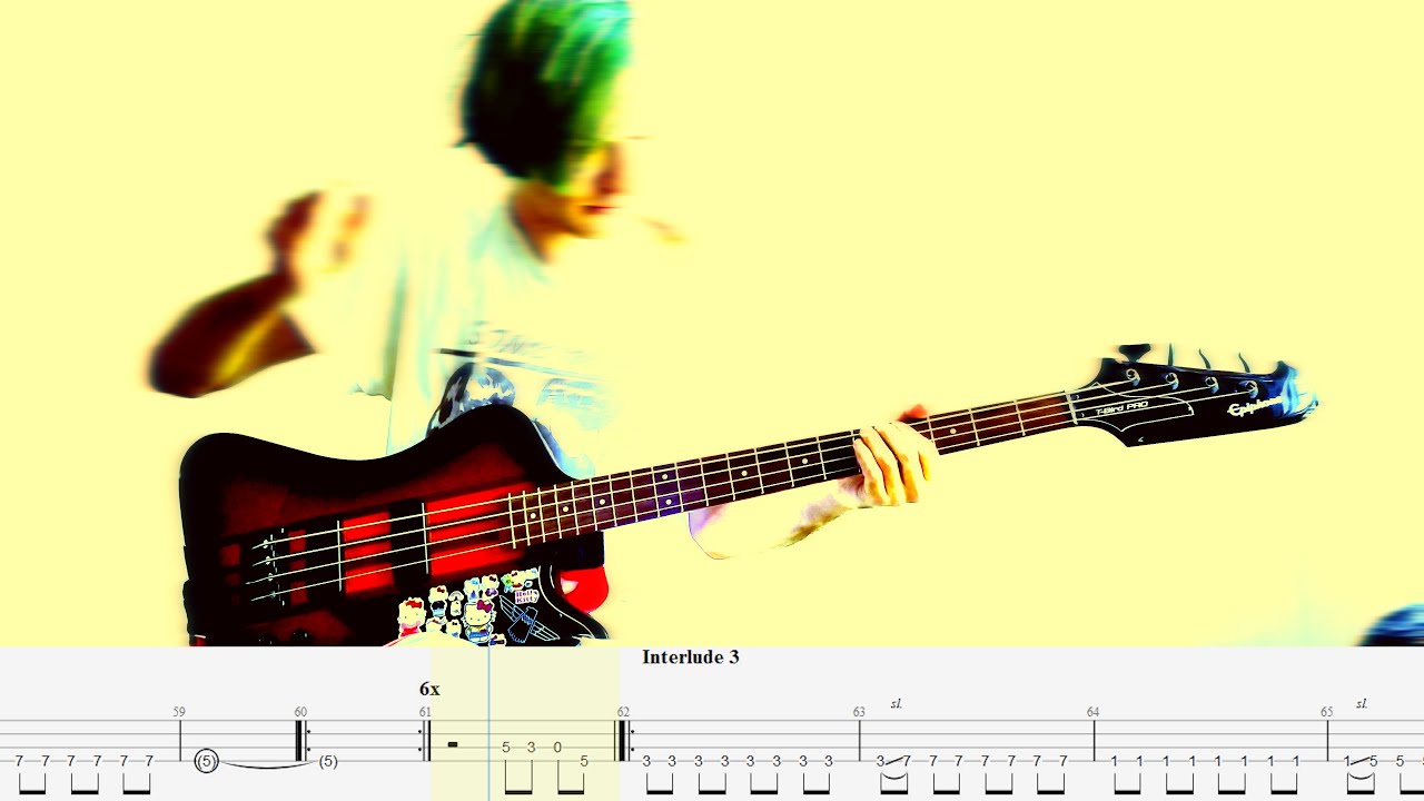 Lay Lady Lay — Ministry — Bass cover with tabs 4k) - YouTube