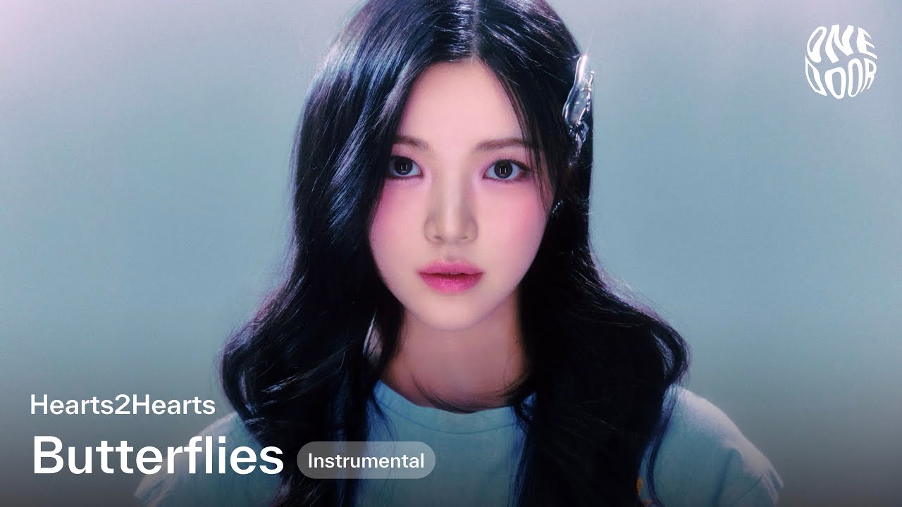 Hearts2Hearts 하츠투하츠 'Butterflies' Instrumental - YouTube