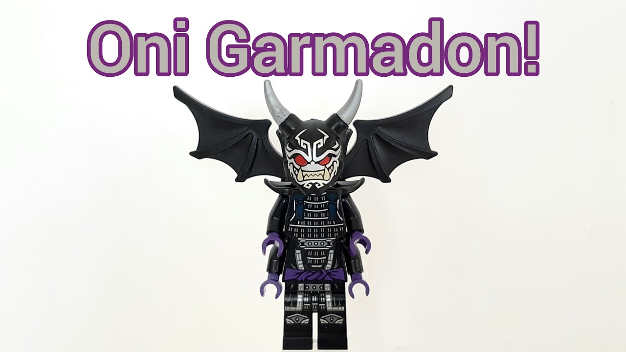 LEGO Ninjago Crystalized Oni Garmadon tutorial! - YouTube