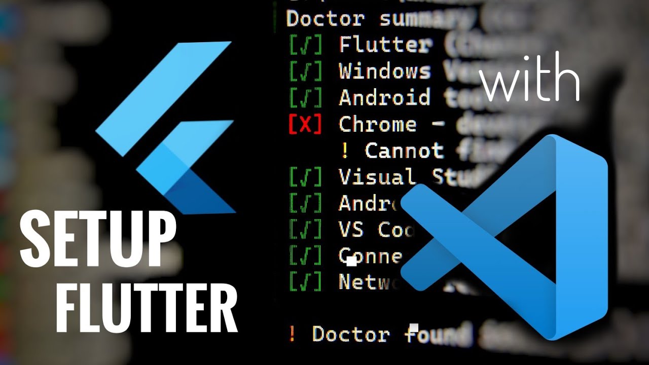 setup flutter in 2 min windows #flutter #vscode #install #setup - YouTube