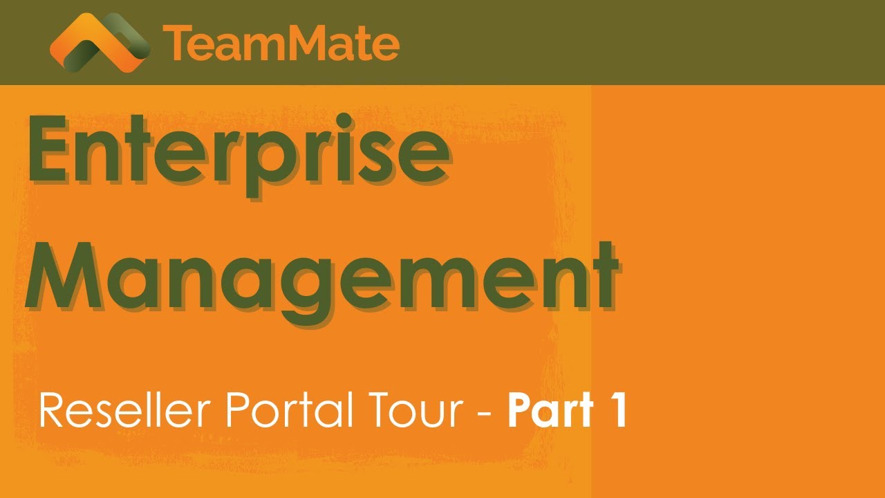 Reseller Portal Tour Part 1 - Enterprise Management - YouTube
