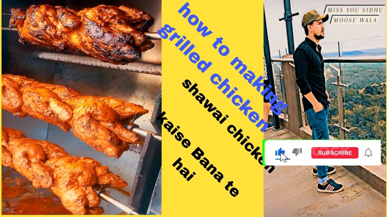 How To Making Grilled chicken full /Shawai Chicken Kaise Banate hai ...