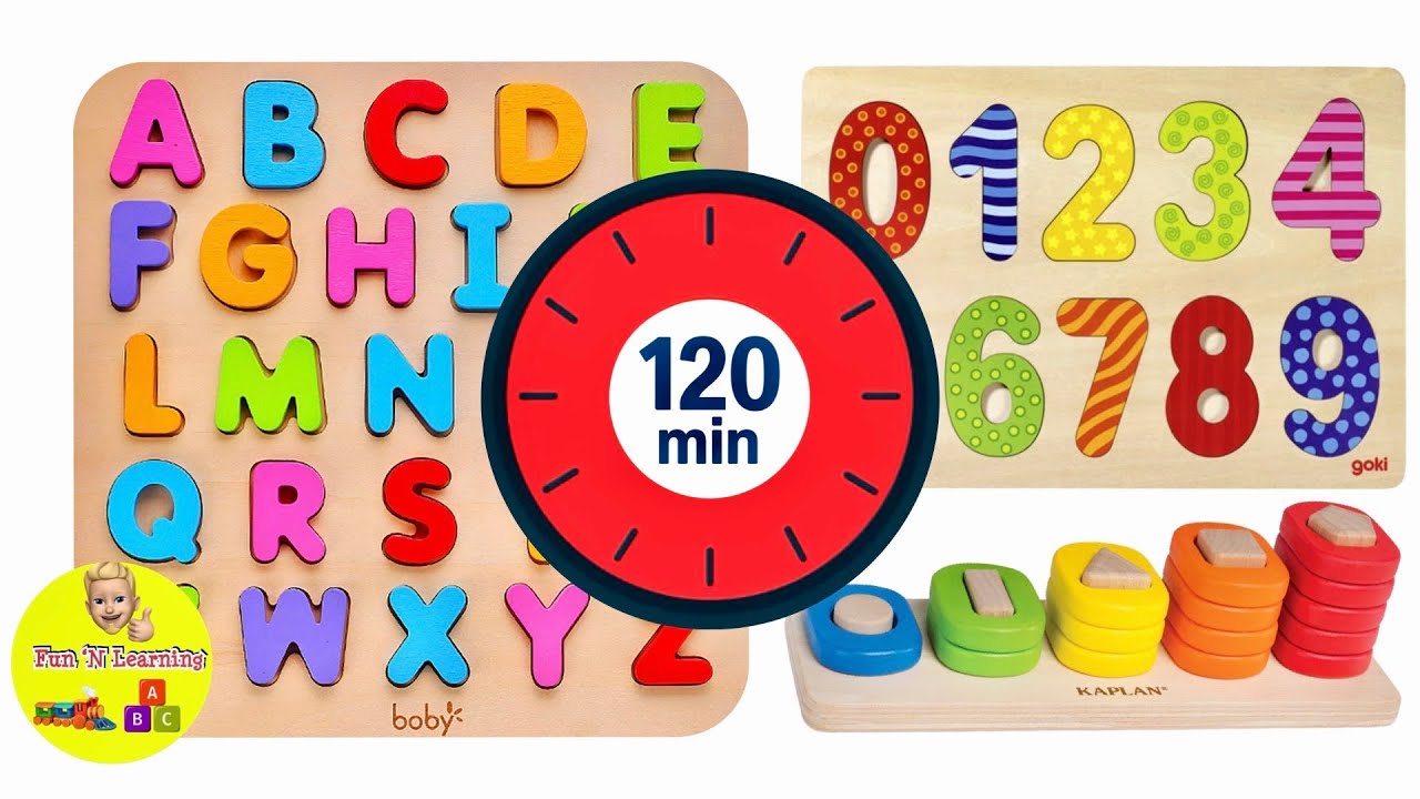 Ultimate Preschool Learning Video for Toddlers | Learn ABC, Numbers ...