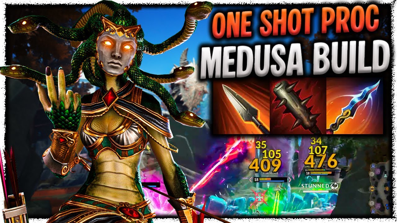 ONE SHOT TRUE DAMAGE MEDUSA BUILD! - YouTube