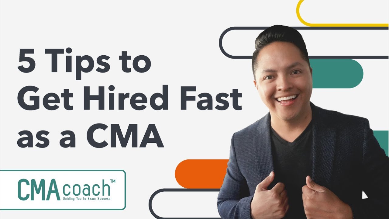 CMA Accounting Jobs - 5 TIPS to get HIRED FAST! - YouTube