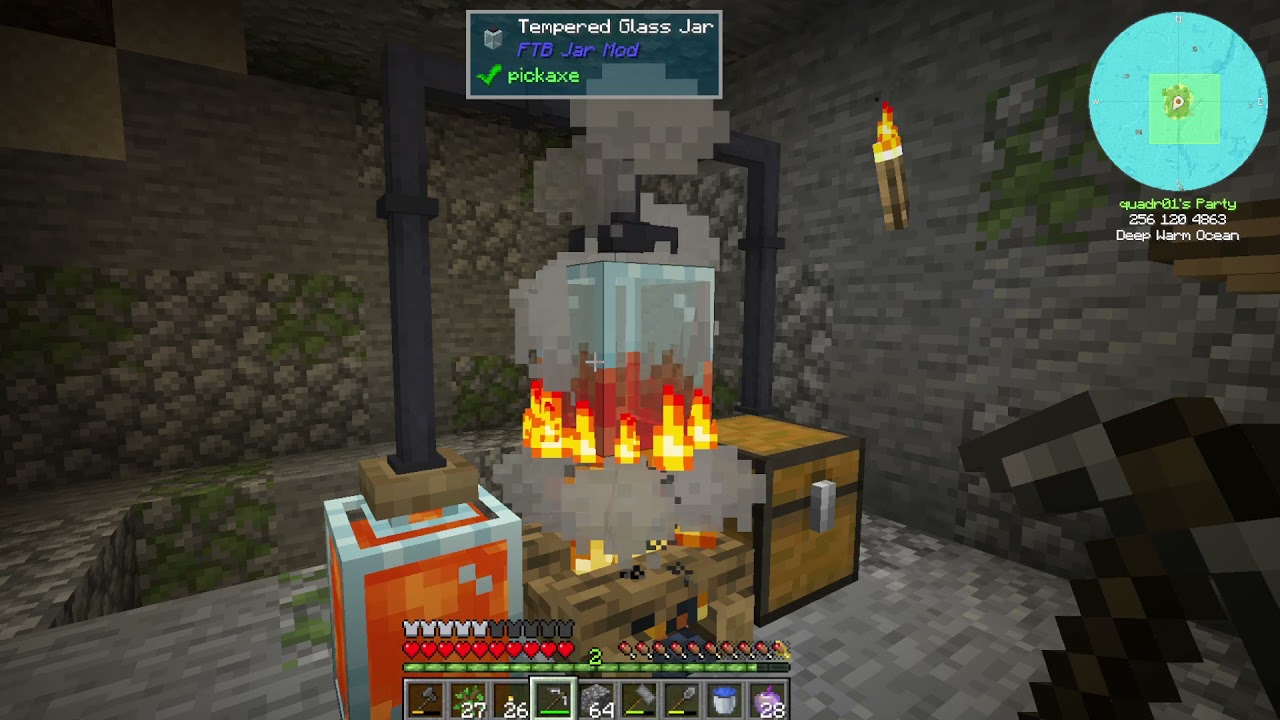 Ocean Block Episode 5: Jar Auto-Processing Block - YouTube