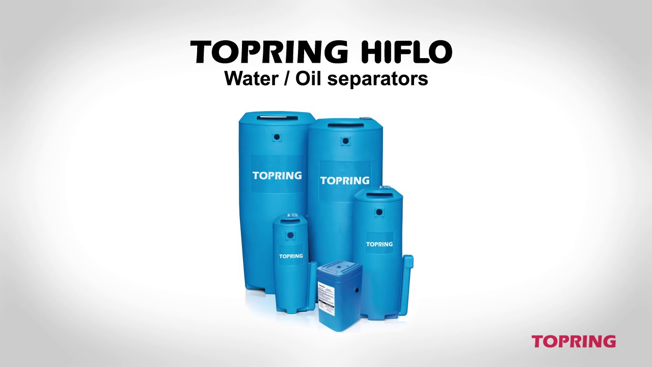 How to service the HIFLO water/oil separator from Topring - YouTube