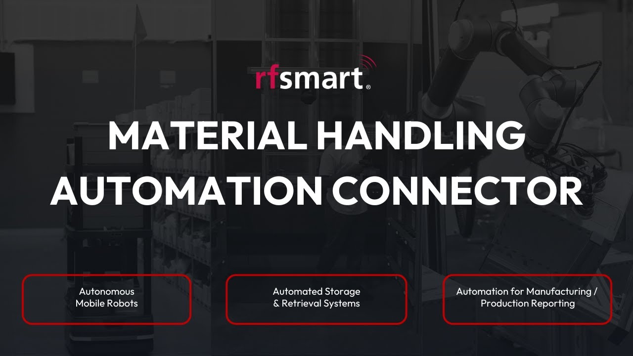 RF SMART for Oracle Cloud Material Handling Automation Connector - YouTube