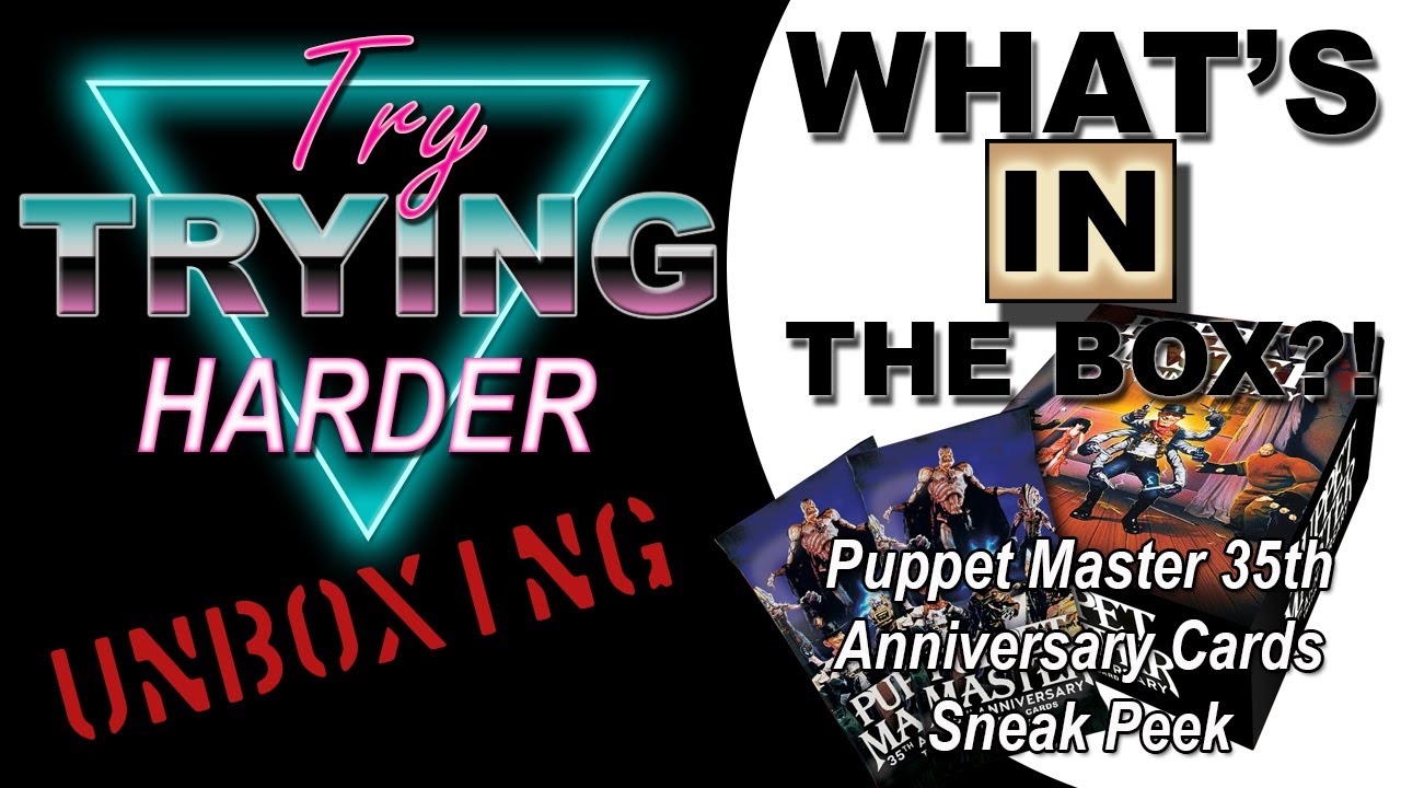 TTH Unboxing #66: Puppet Master 35th Anniversary Trading Cards Sneak ...