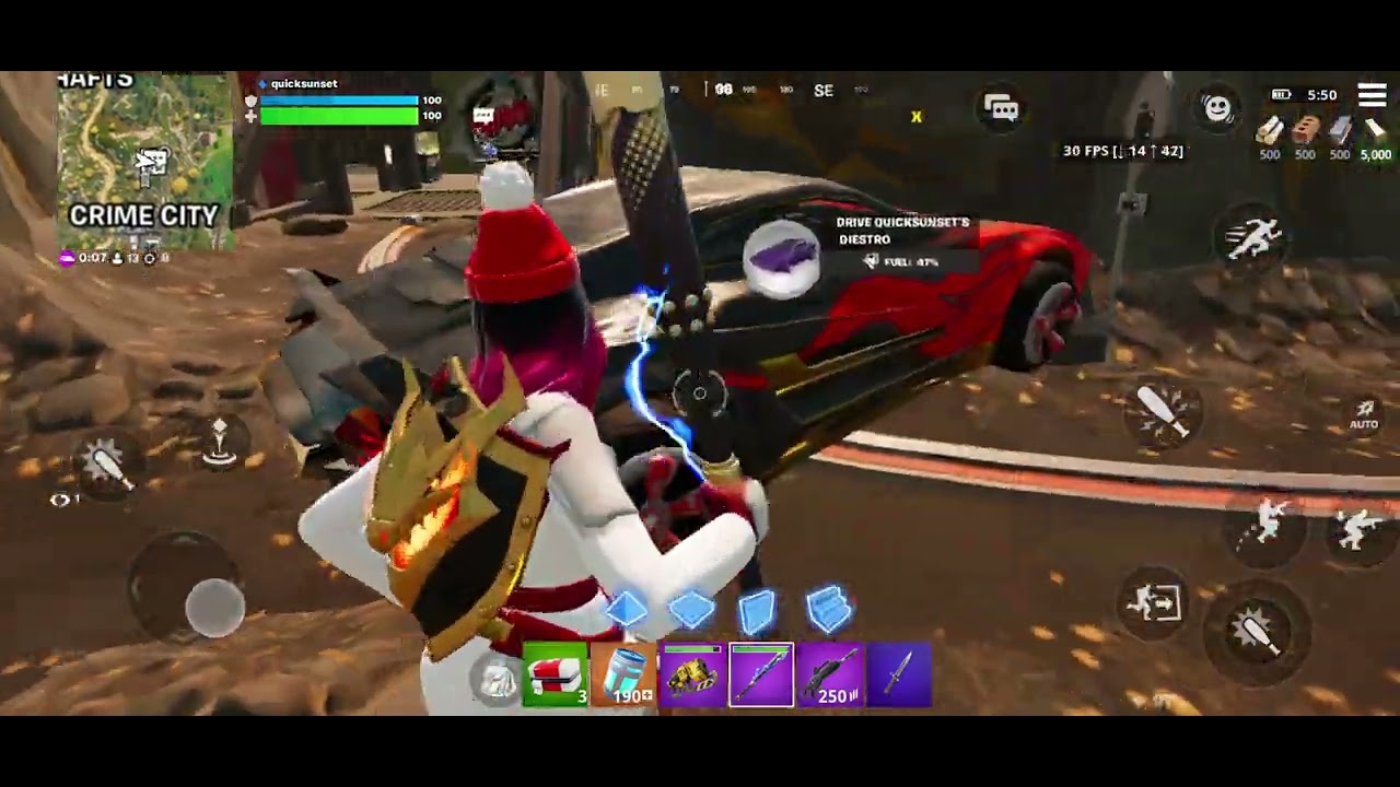 First Win I'm Fortnite Ch6 S2 !!!!! - YouTube