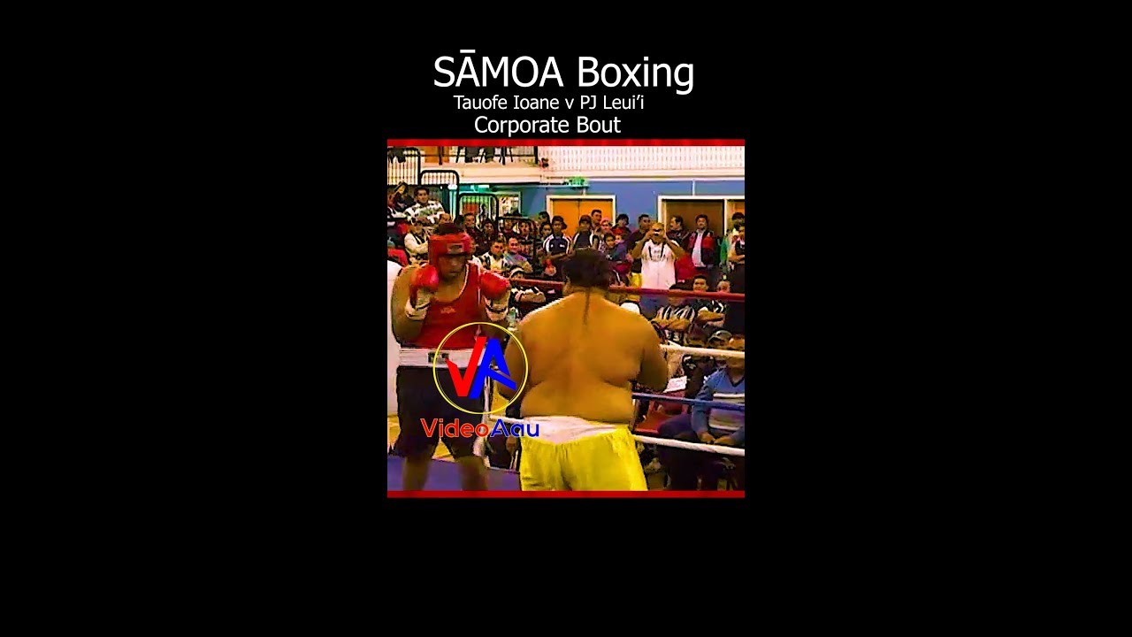 BOXING (Tauofe Ioane v PJ Leui'i) Corporate Bout - YouTube