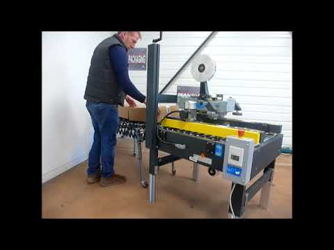 Fermeuse de carton Siat S8 - YouTube