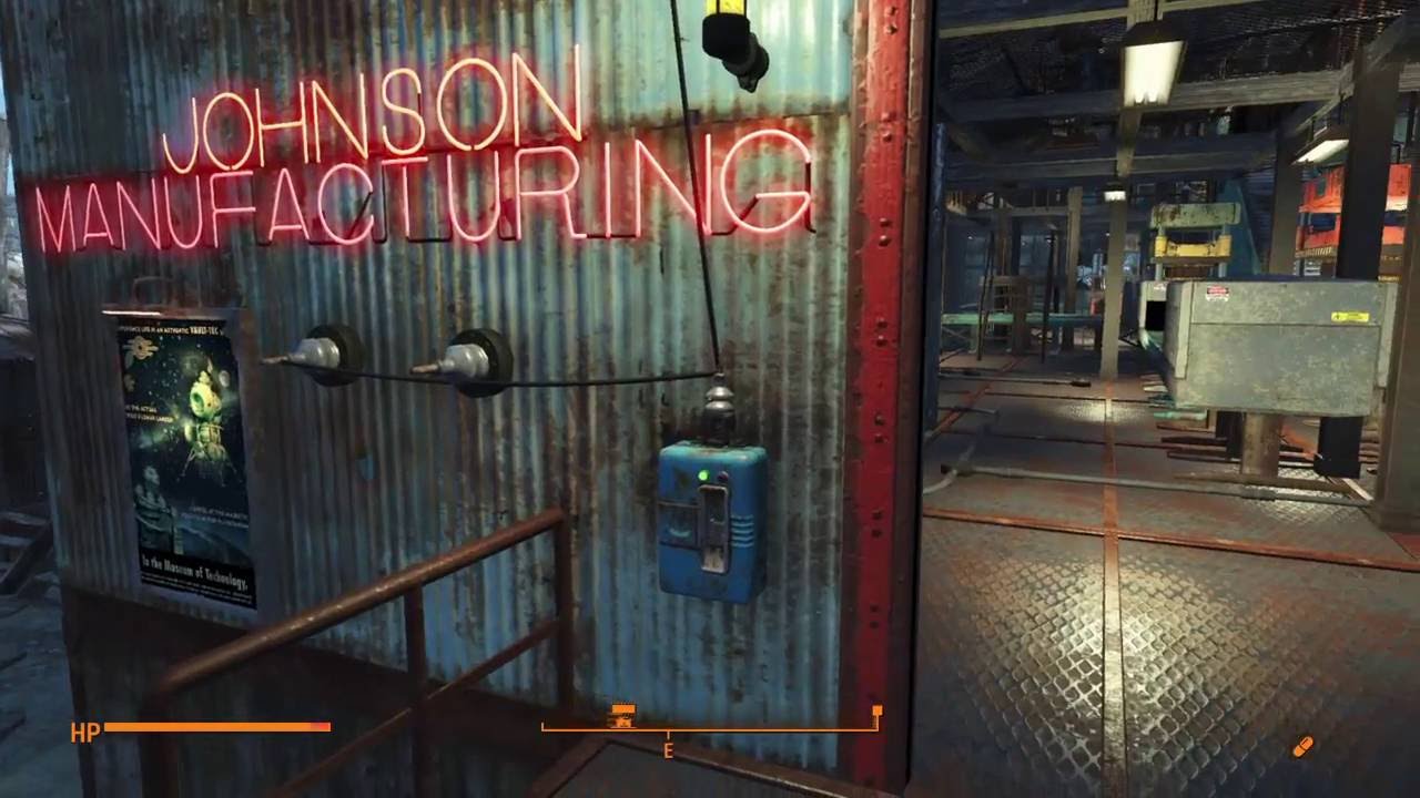 Fallout 4 | Contraptions Workshop | Manufacturing Hall v5 | PS4 - YouTube