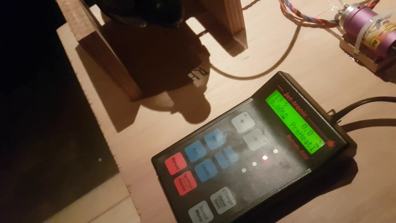 Jetcat P100rx LearnLow problem - YouTube