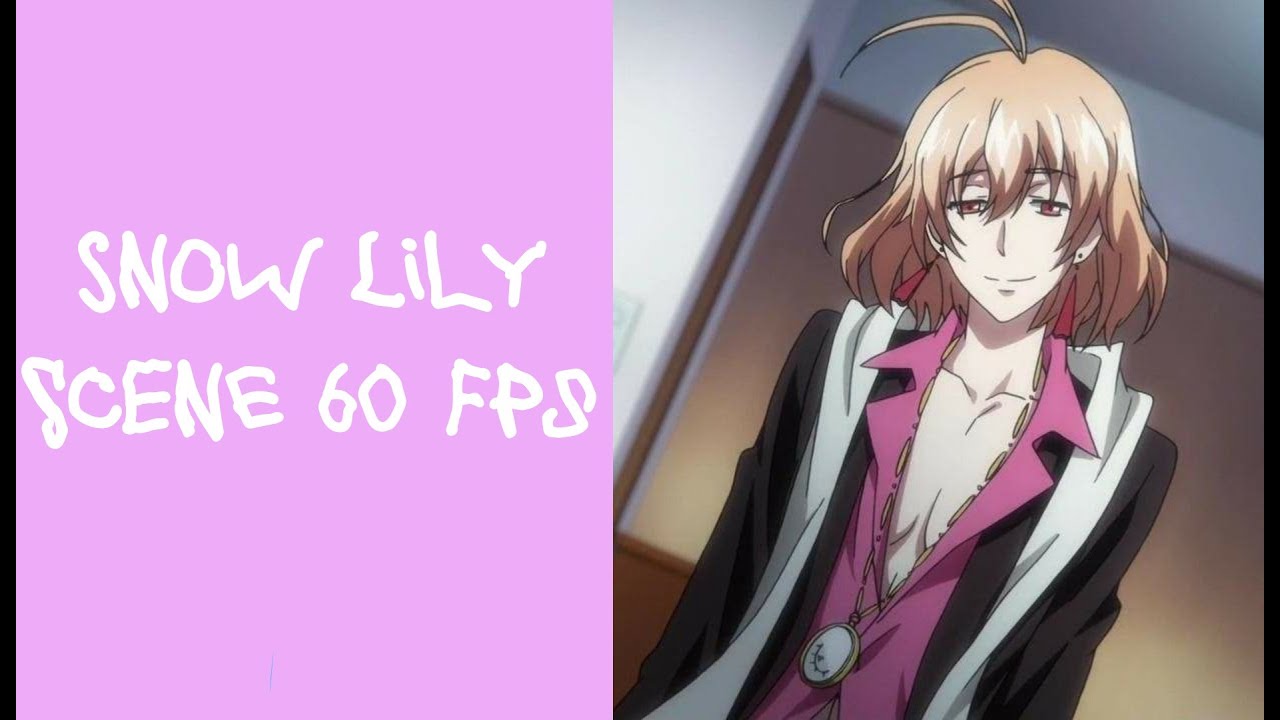Anime scene – Snow Lily 60 fps - YouTube